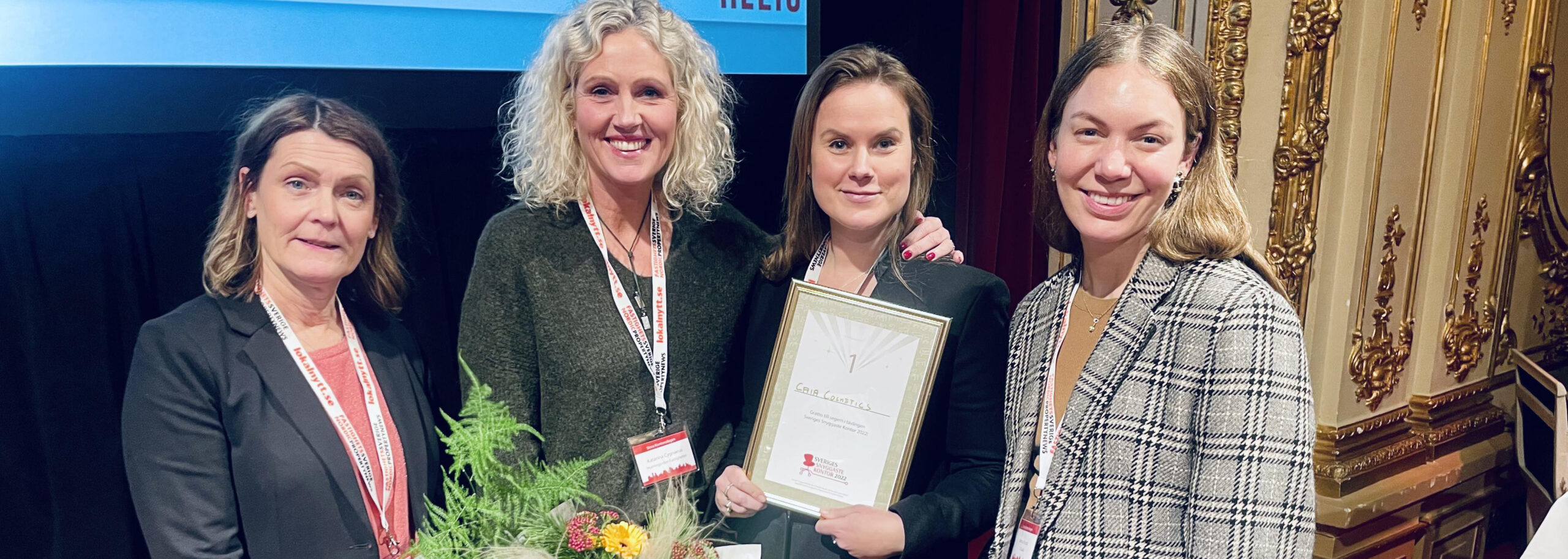 Caia Cosmetics vinner Sveriges Snyggaste Kontor 2022! - Fastighetssverige