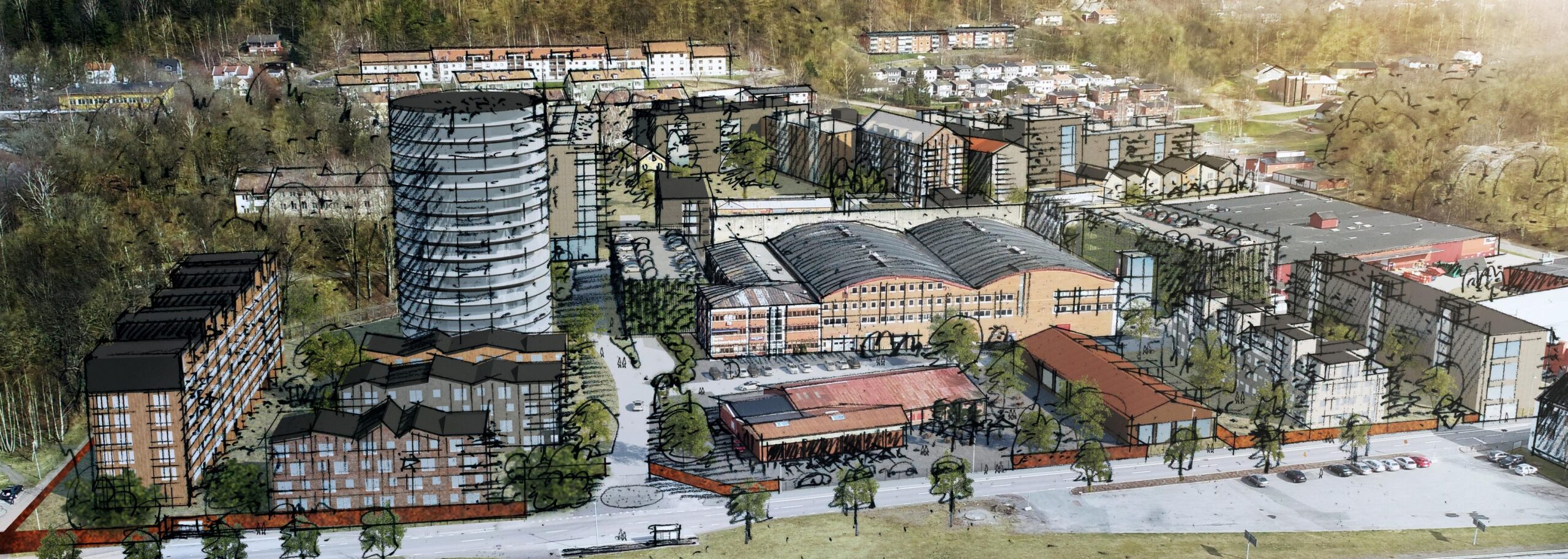 Vill omvandla industriområde till 700 nya bostäder norr om Göteborg - Fastighetssverige